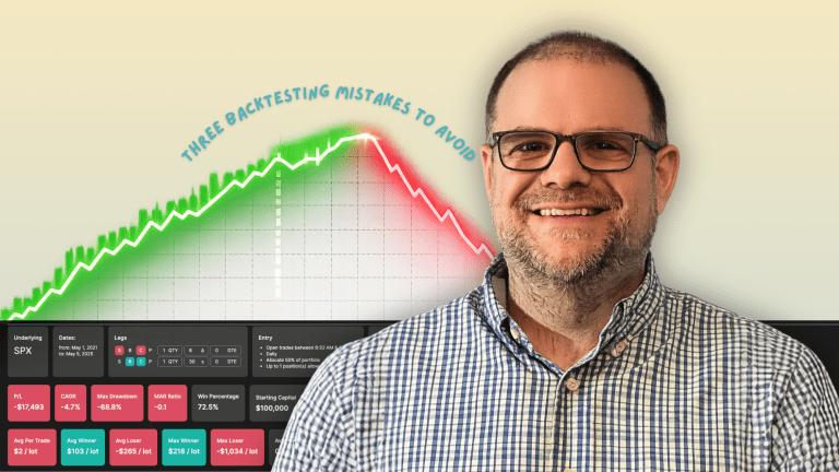 Backtesting mistakes: 3 common errors that can ruin an options strategy ...